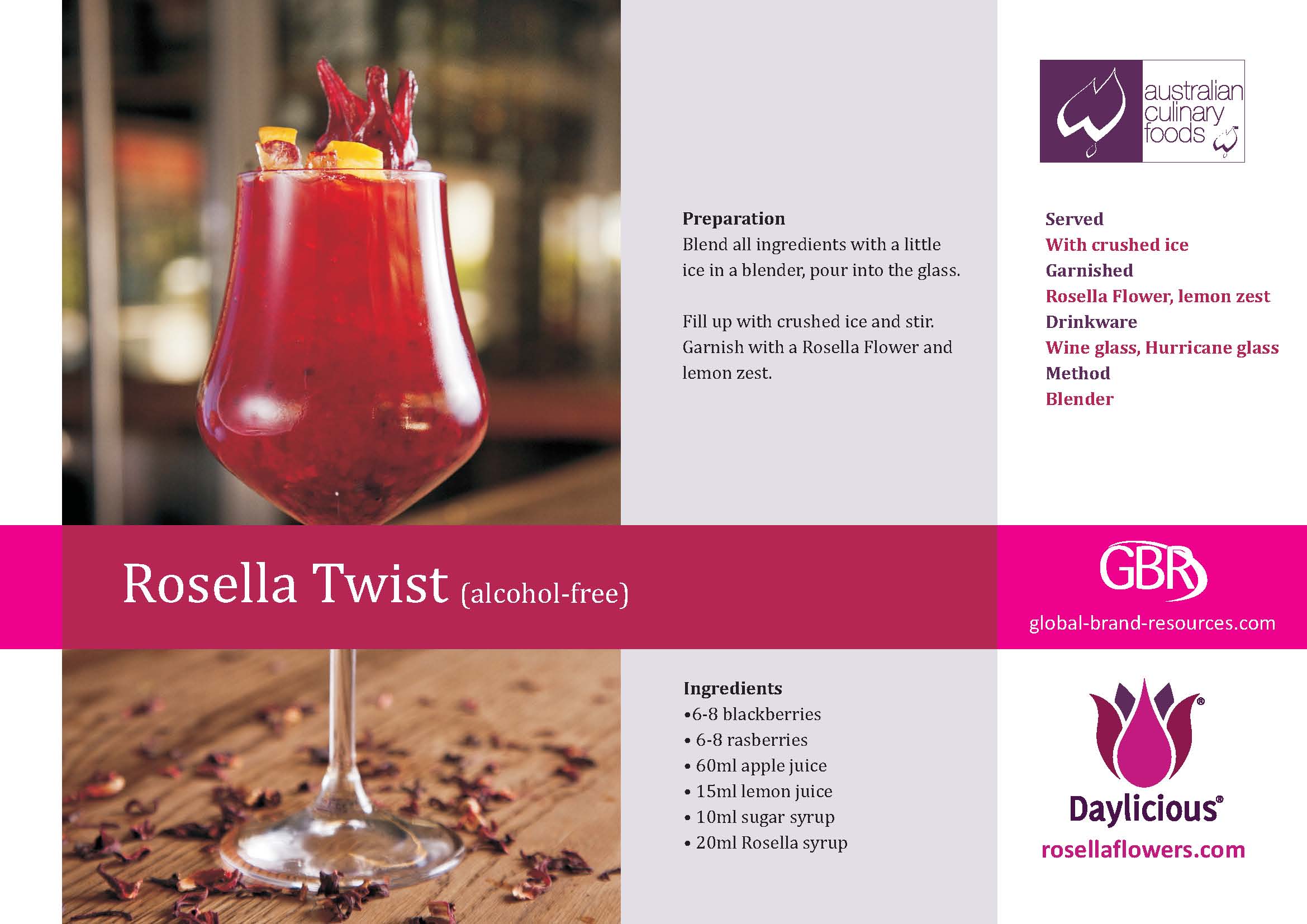 Recipes – Global Brand Resources